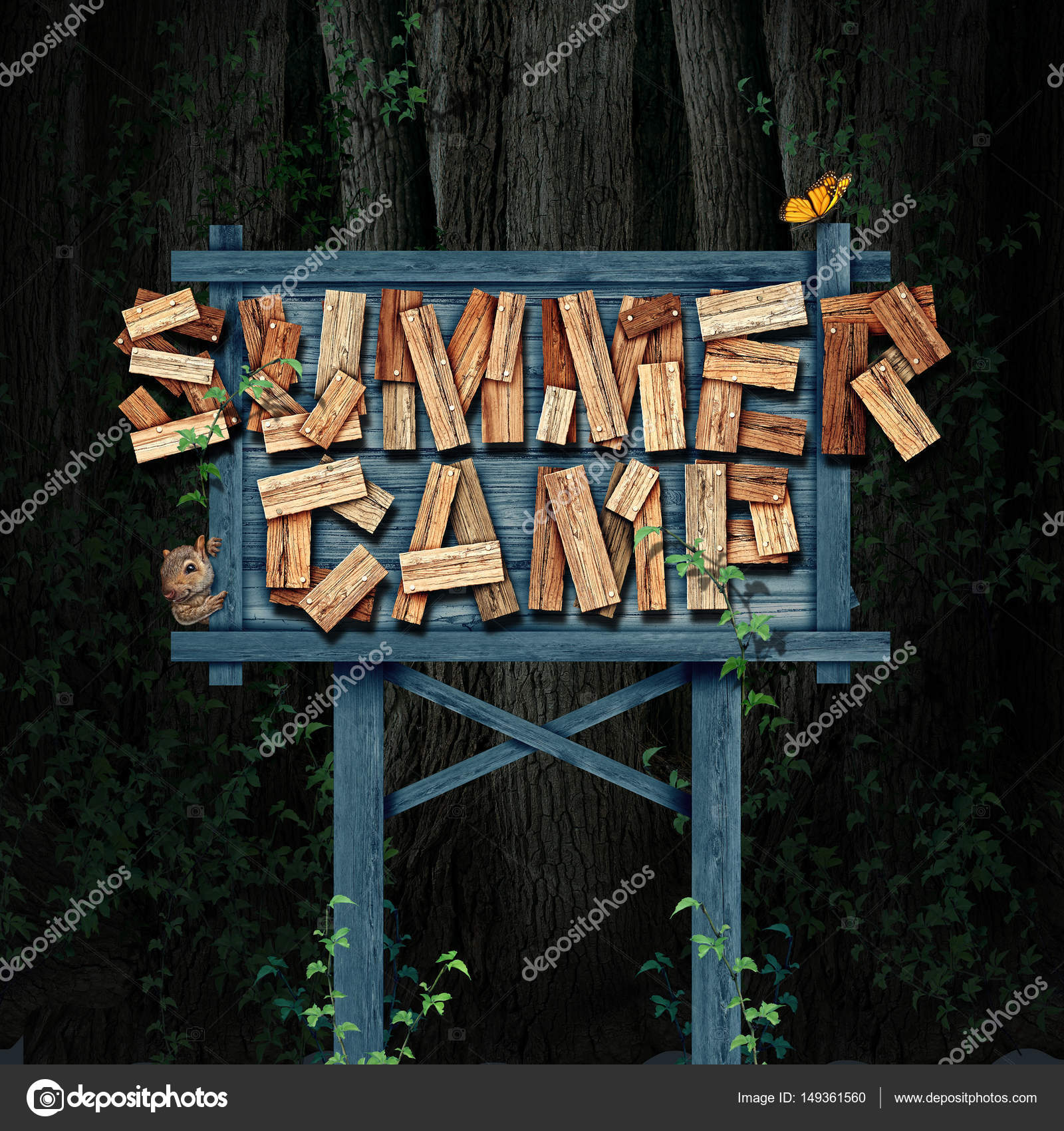 Summer Camp Sign