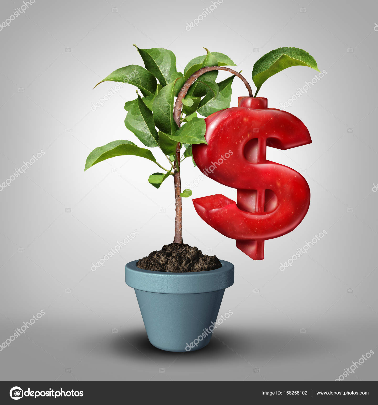Money Tree Symbol — Stock Photo © lightsource #158258102
