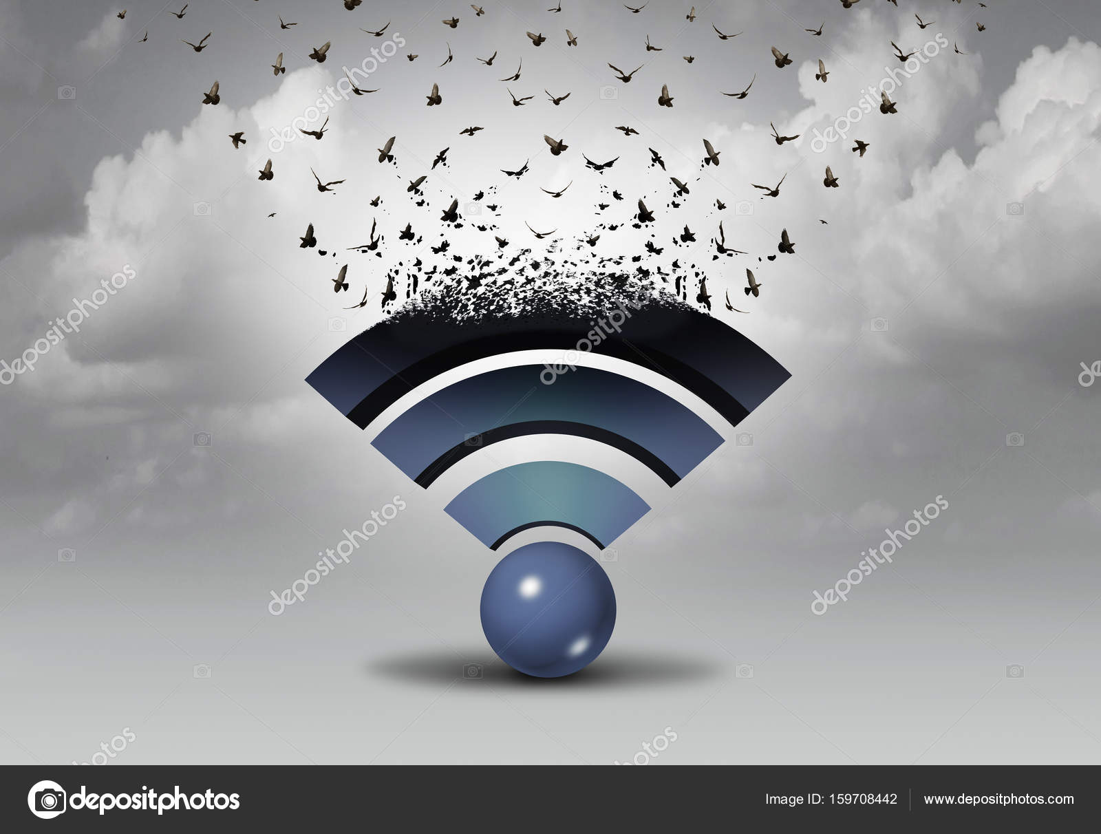 Wifi Wireless Distribution — Stock Photo © lightsource #159708442