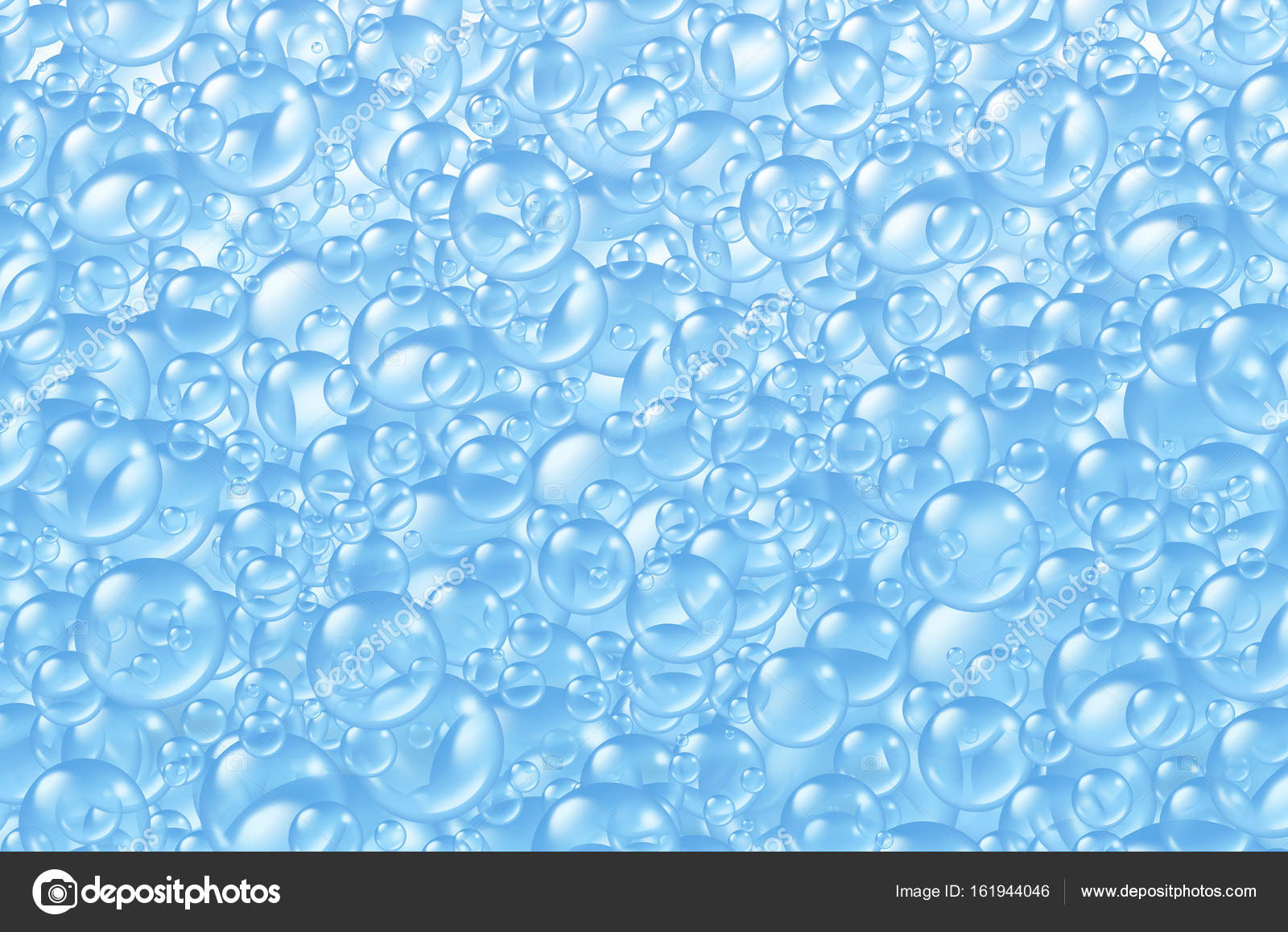 Fondos De Burbujas Azules Ilustración De Fondo De Burbujas Azules