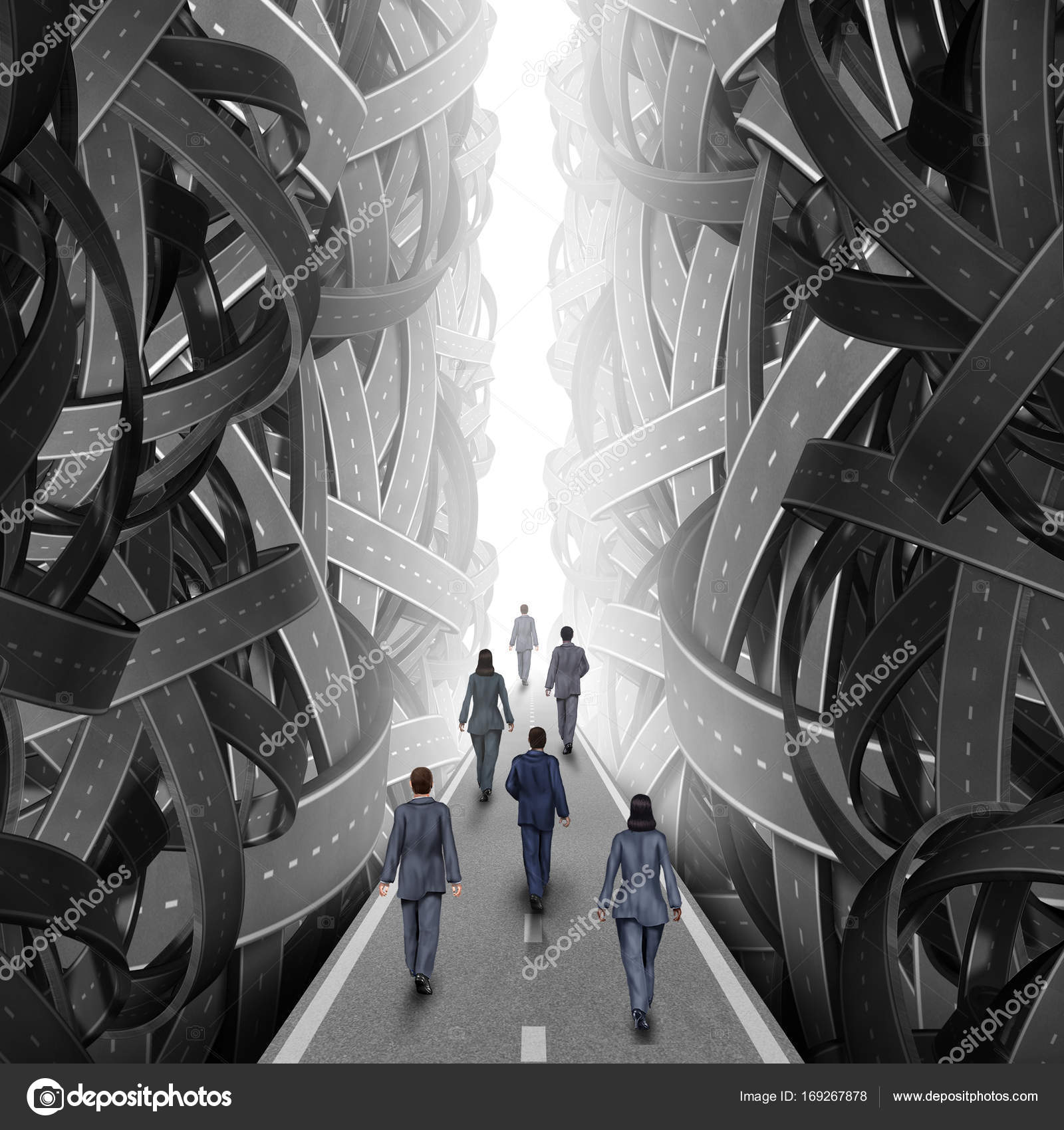 Team Path To Success Stock Photo by ©lightsource 169267878