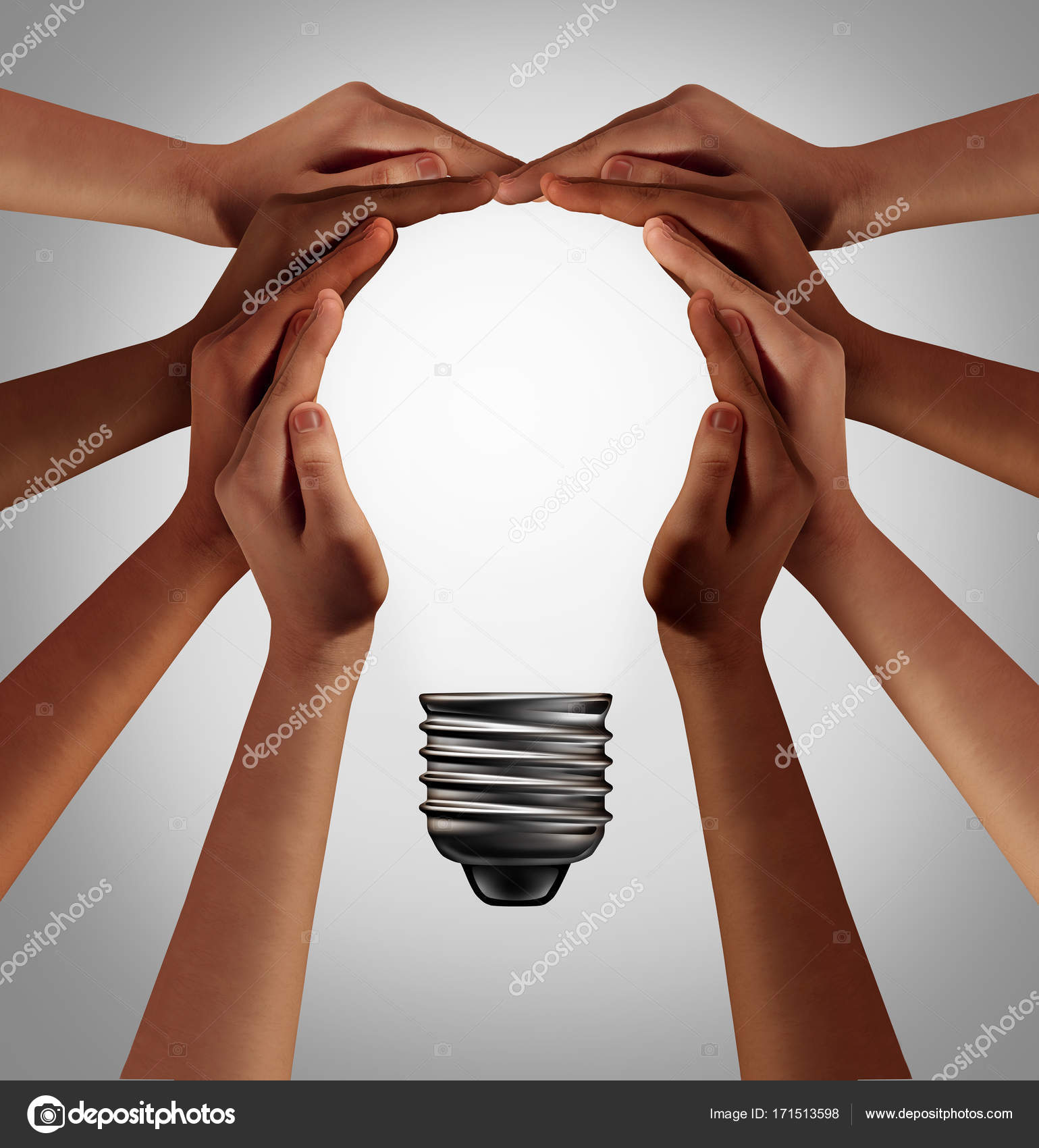People Thinking Together Stock Photo by ©lightsource 171513598
