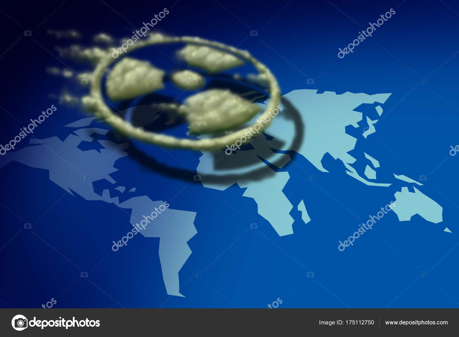 Nuclear Fallout Concept — Stock Photo © lightsource #175112750