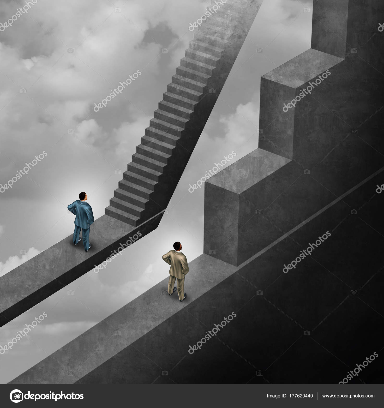 Racial Discrimination Social Issue Stock Photo by ©lightsource 177620440