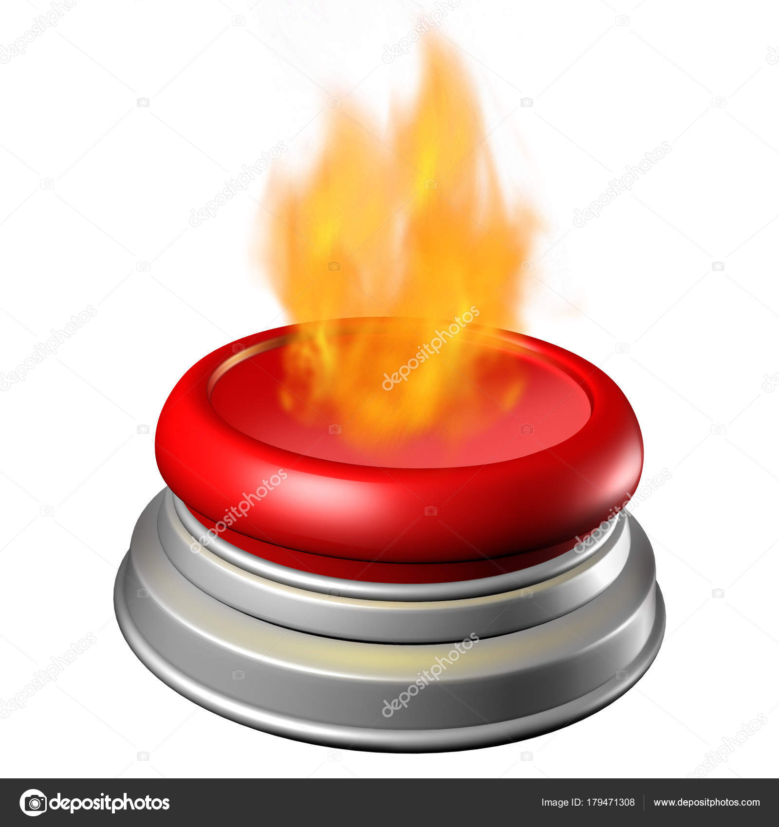 Hot Button — Stock Photo © lightsource #179471308