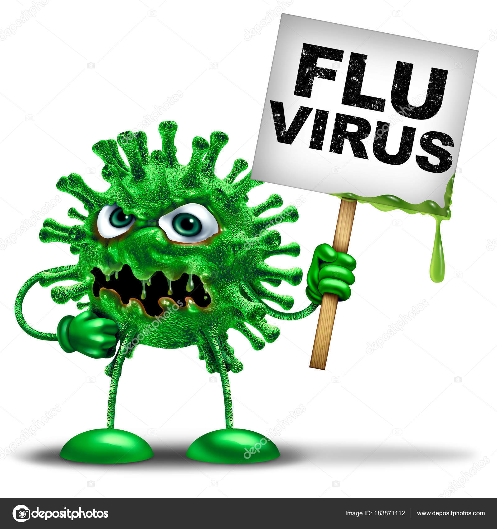 Flu Bug Clip Art