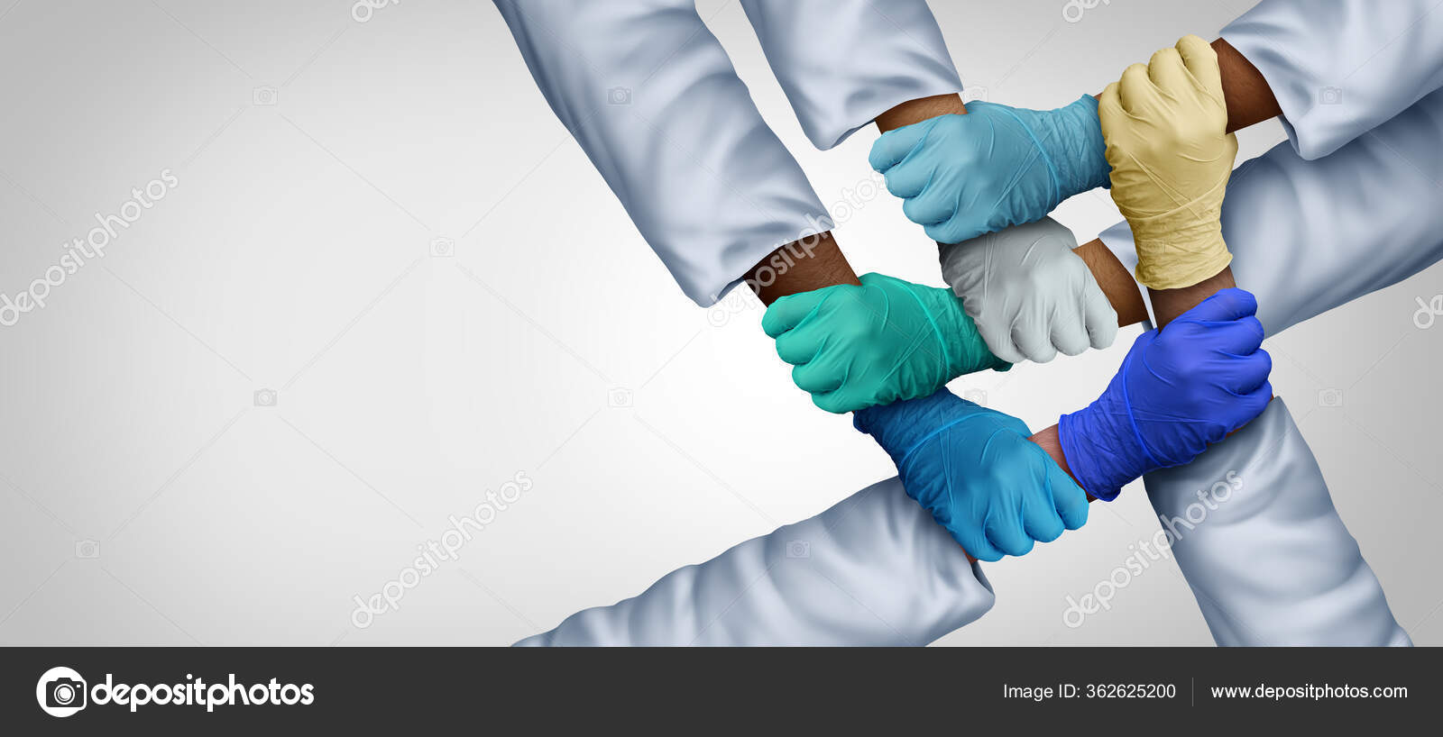 Doctors Working Together Medical Teamwork Health Workers Unity Global ...