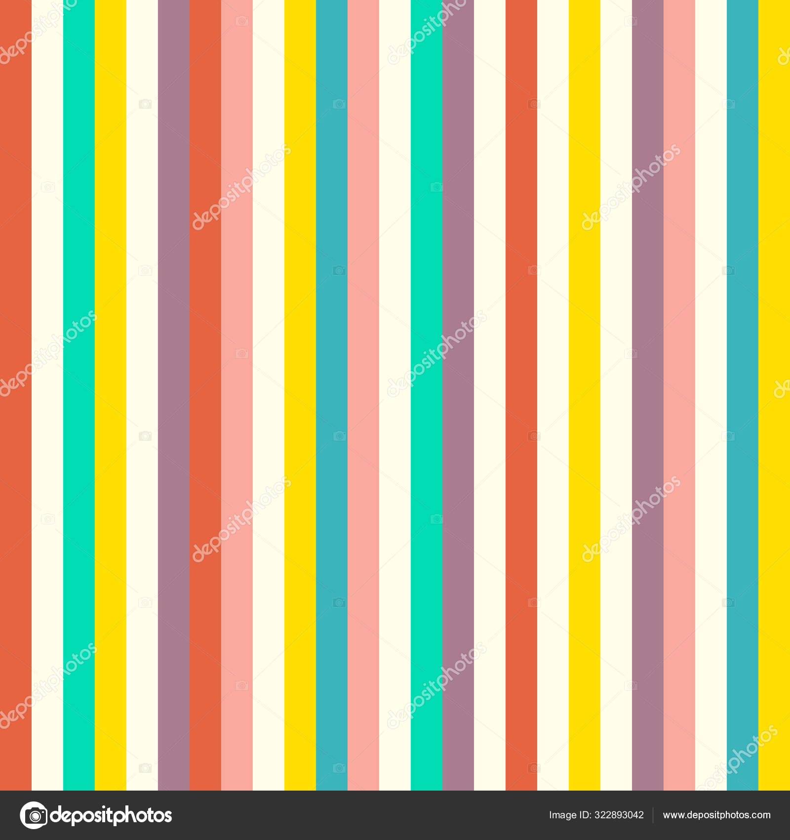 Bright Colored Striped Backgrounds