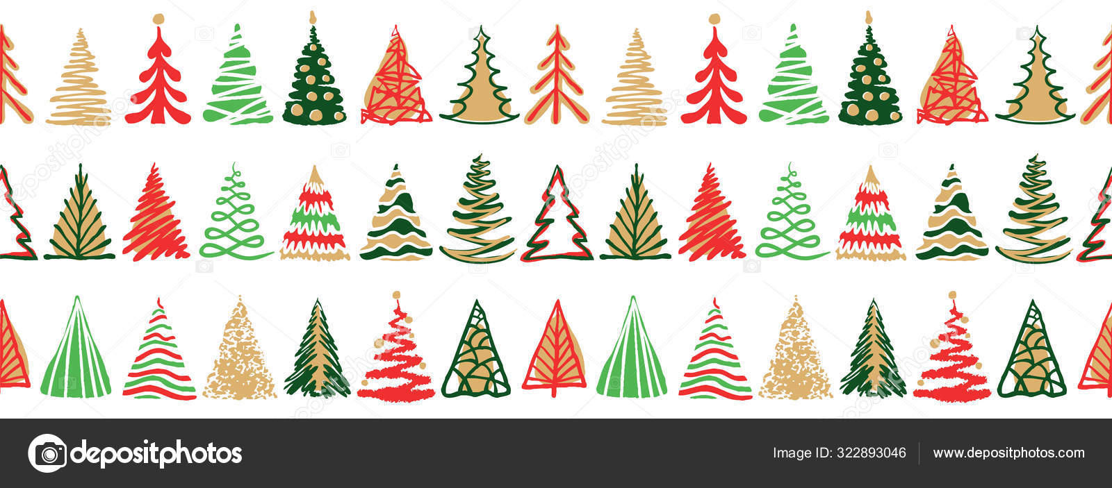 Christmas Tree Clip Art Borders