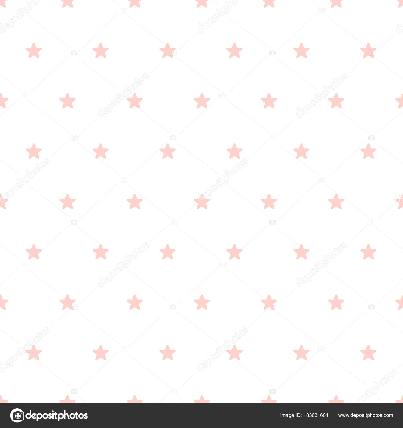 Cute small hand drawn stars seamless vector pattern Stock Vector Image ...