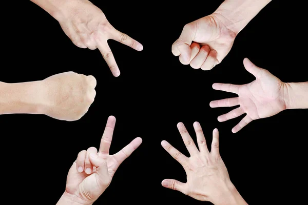 Rock paper scissors Stock Photos, Royalty Free Rock paper scissors ...