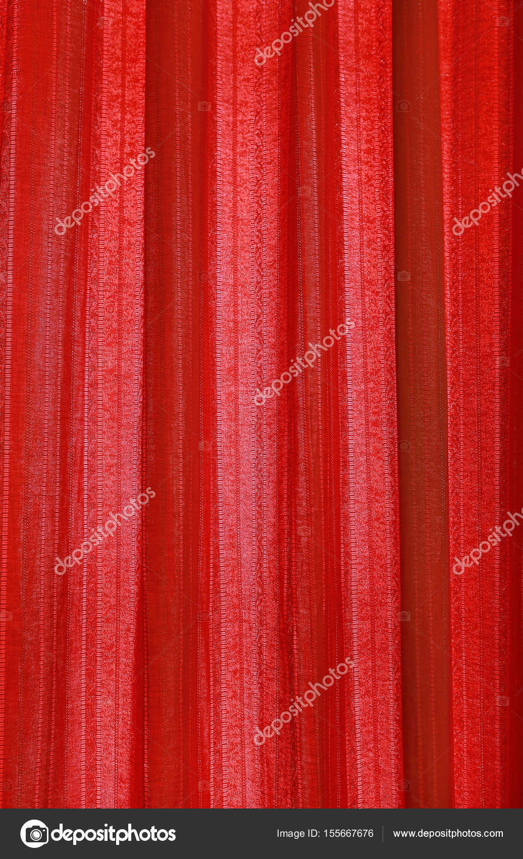 Red curtain fabric background texture — Stock Photo © civic_dm@hotmail ...