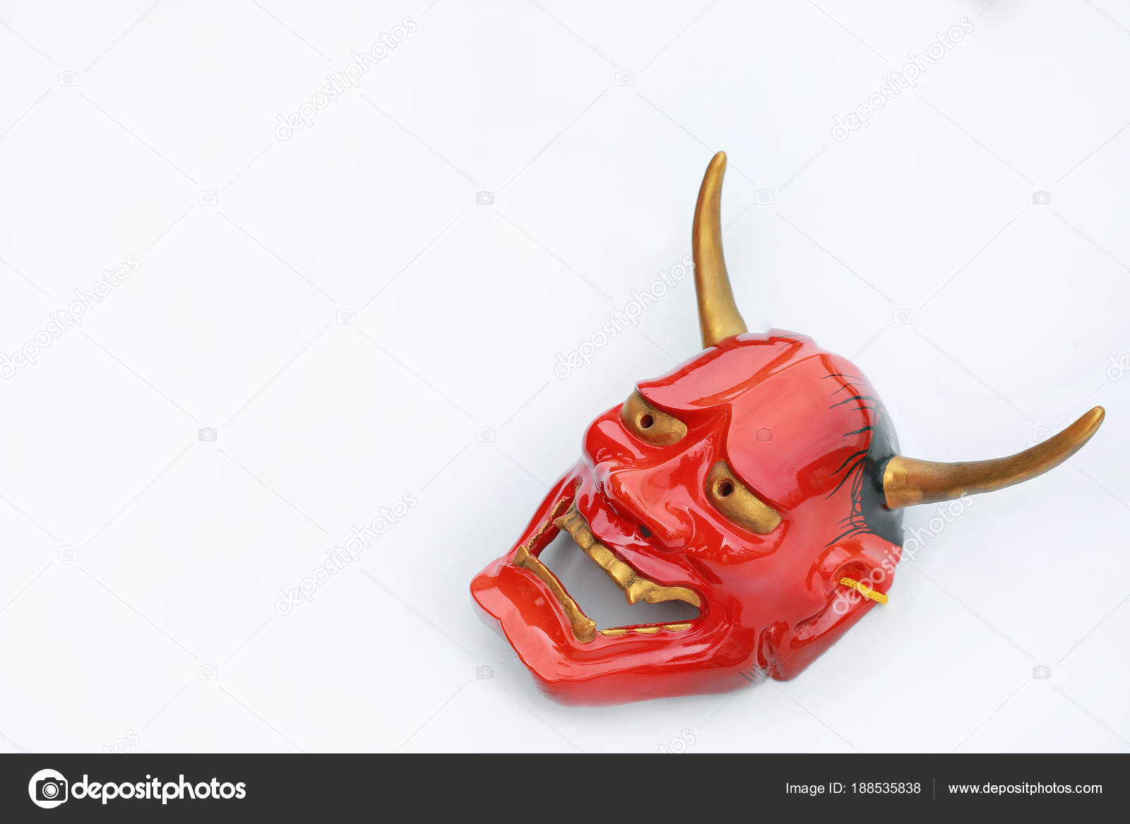 Traditional Japanese Demon Mask