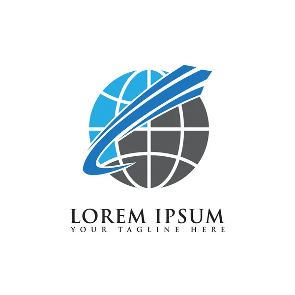 Creative Globe Concept Logo Design Template - Stock Image - Everypixel