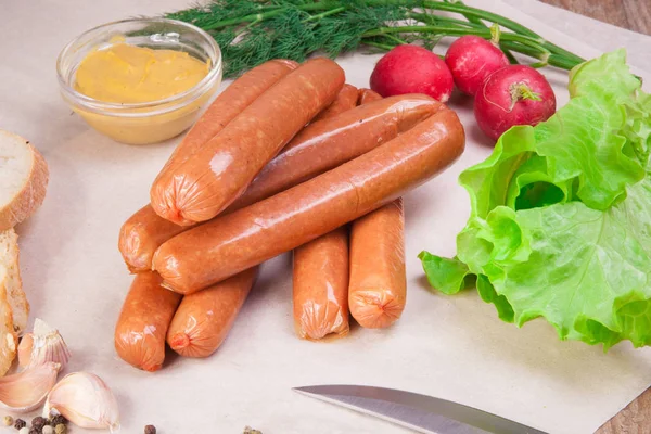 Meat and sausages Set of fresh and prepared meat. Beef, pork, salted ...