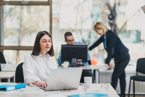 Intern Office Working Project — Stock Photo © suteren #353358996