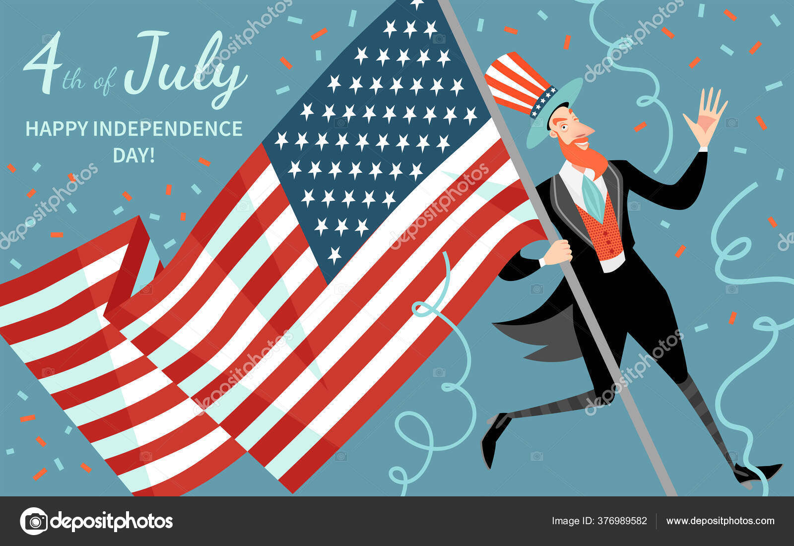 Funny 4th Of July Cartoon