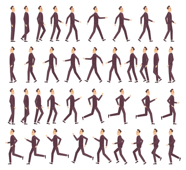 369 Running man animation Vectors - Free & Royalty-free Running man ...