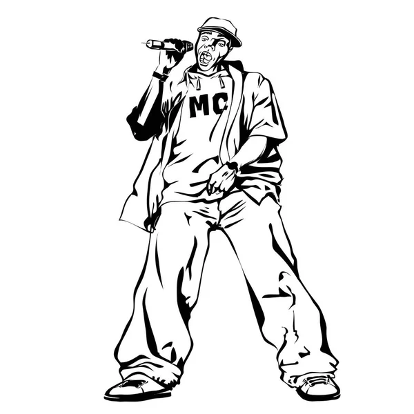 29 Raper silhouette Vector Images | Depositphotos