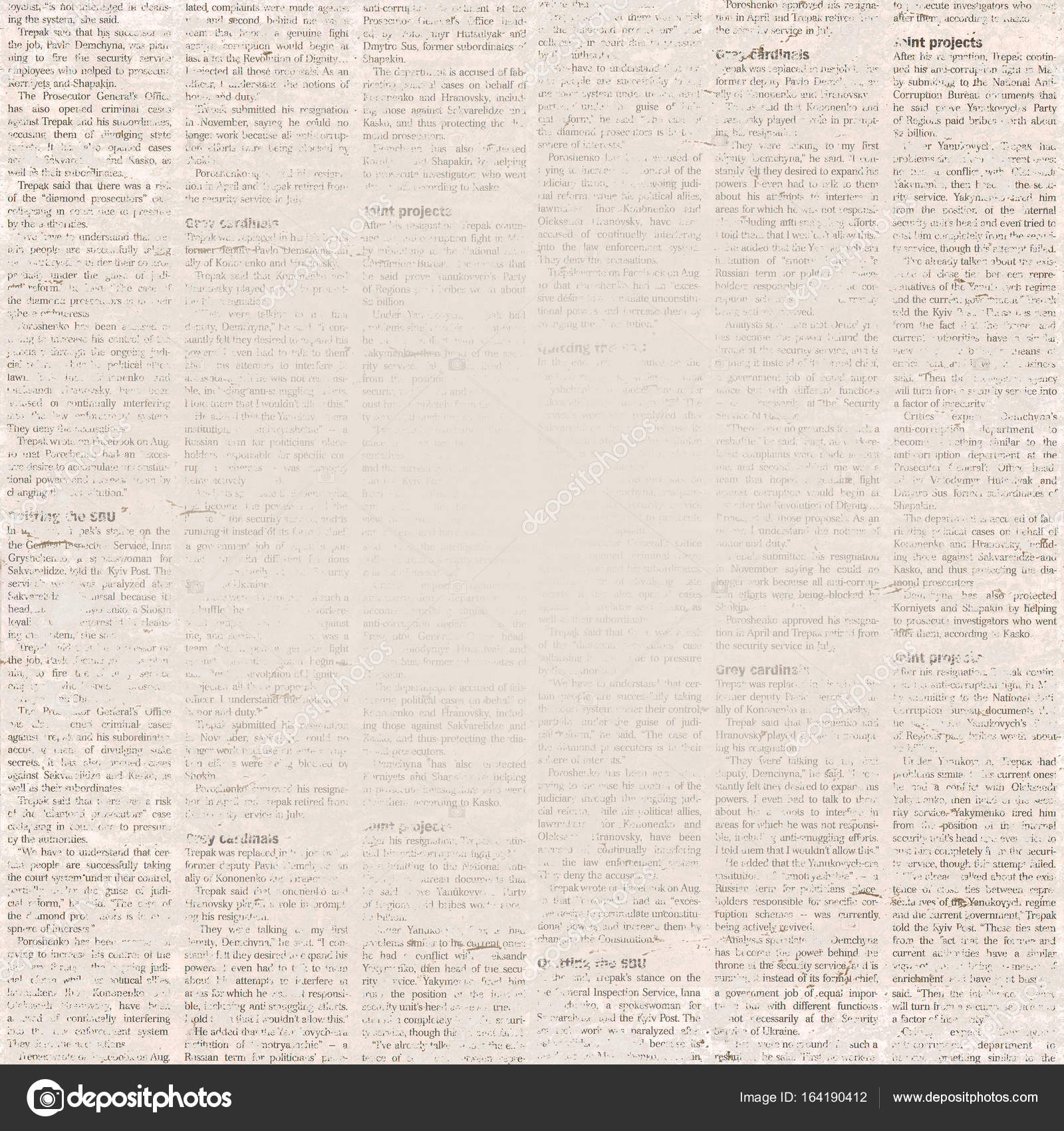 Newspaper Background For Word