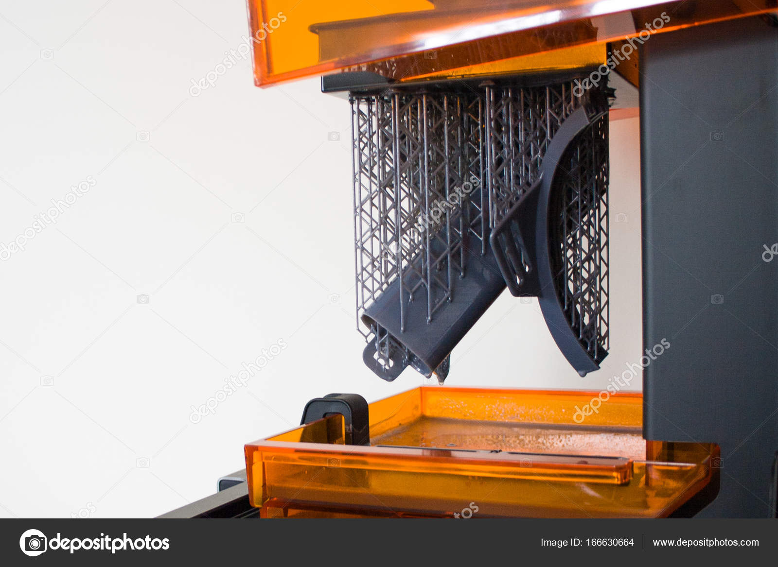 Working 3d printer close up Stock Photo by ©OlgaZe 166630664