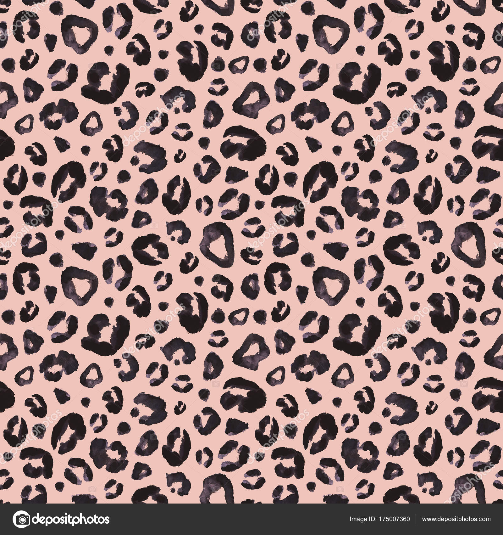 Leopard skin seamless background Stock Photo by ©OlgaZe 175007360