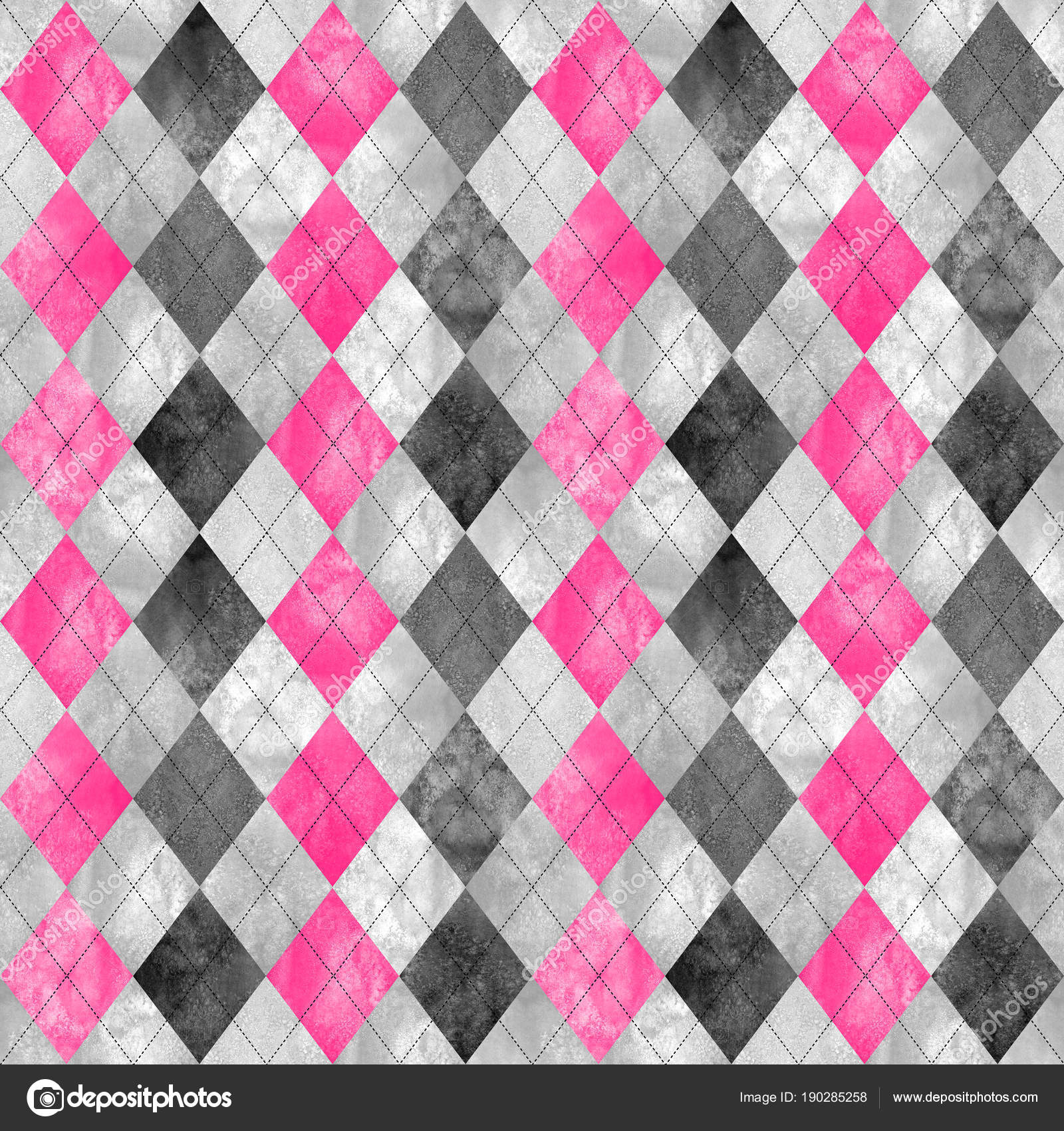 Grey Diamond Pattern Background