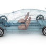 Car design, wire model. My own design. Stock Photo by ©Alexmit 13495196