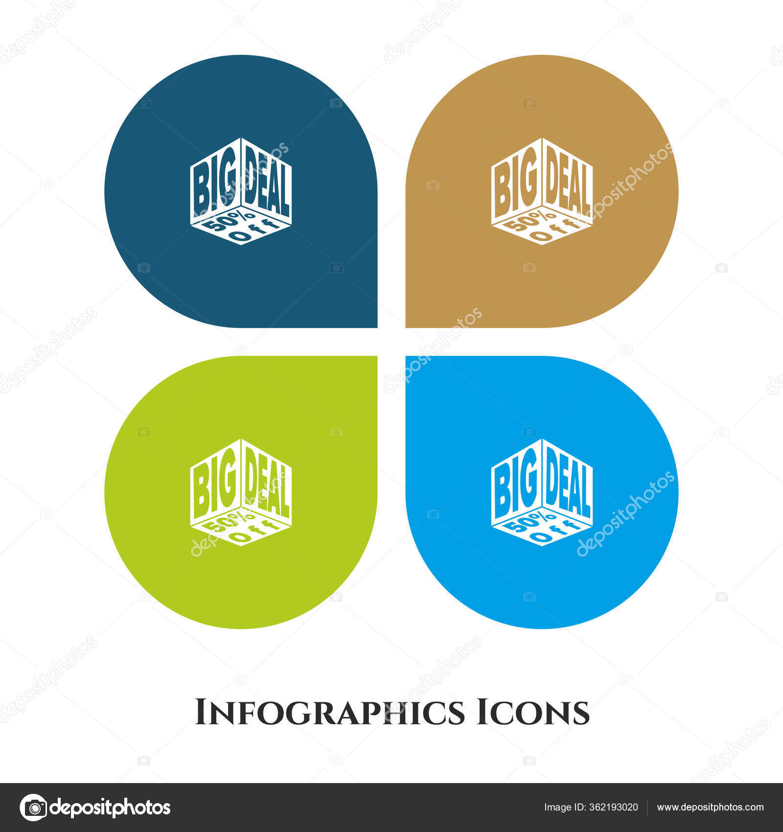 Big Deal Vector Illustration Icon All Purpose Isolated Different ...