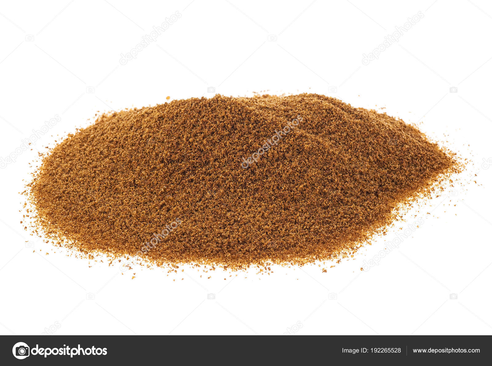 Chicory powder on white background Stock Photo by ©domnitsky.yar 192265528