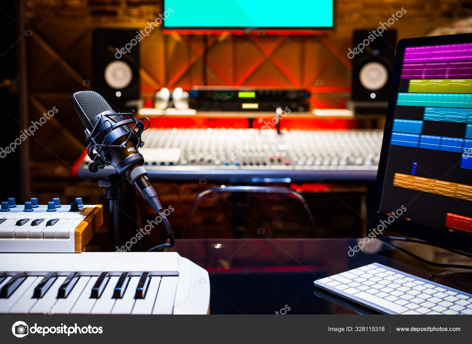 Professional Music Studio Setup