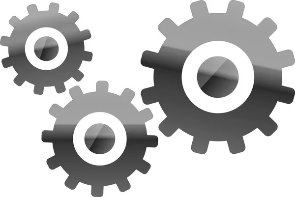 Gear wheels working together — Stock Vector © lues01 #150044342