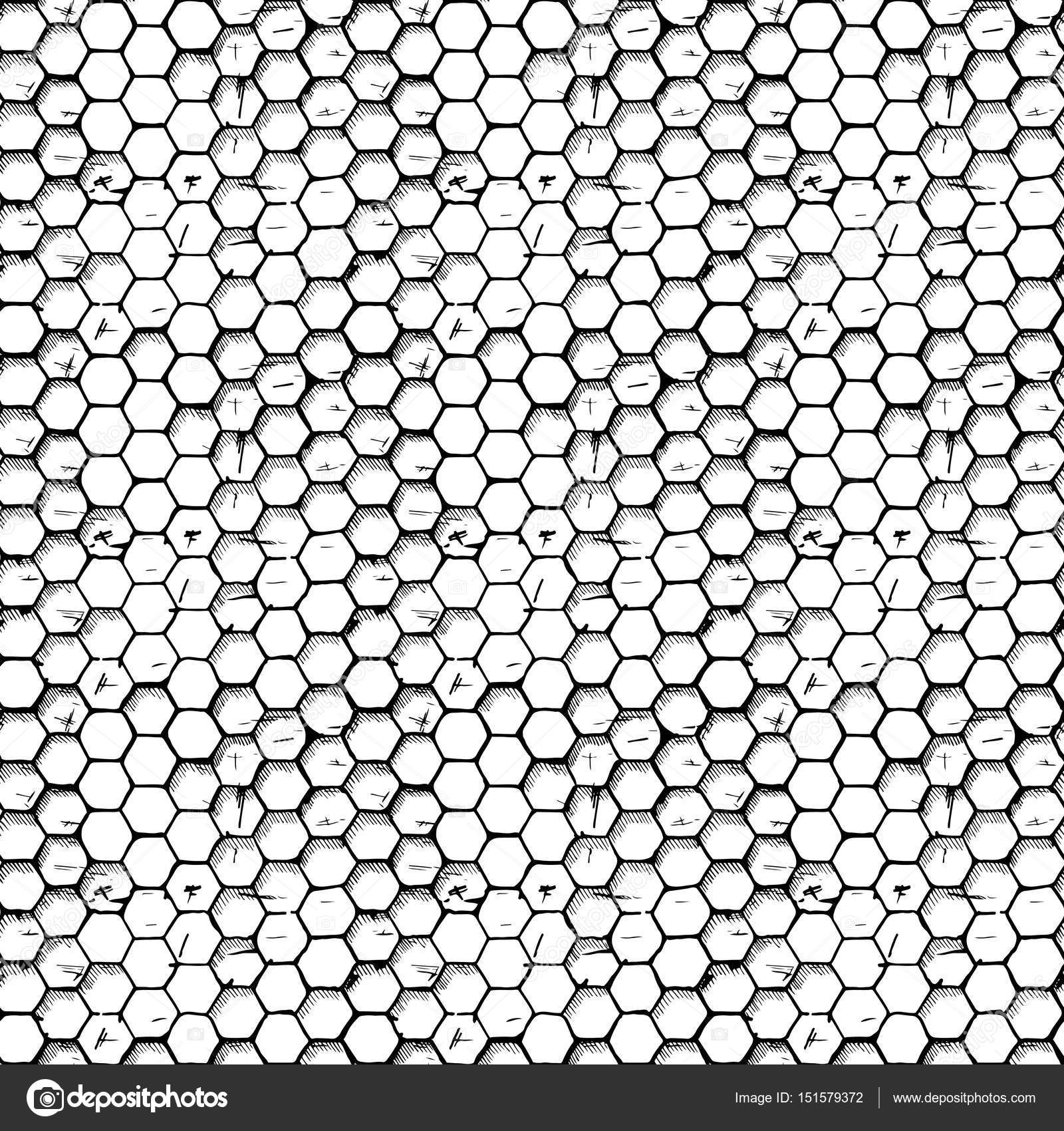 Simple honeycomb pattern Stock Vector Image by ©suricoma #151579372