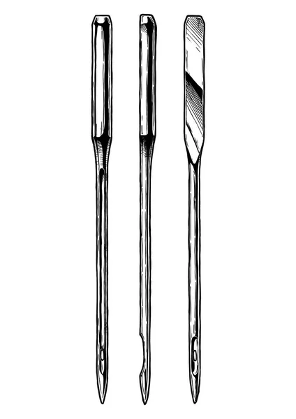 Types of hand sewing needles Stock Vector by ©suricoma 154040376