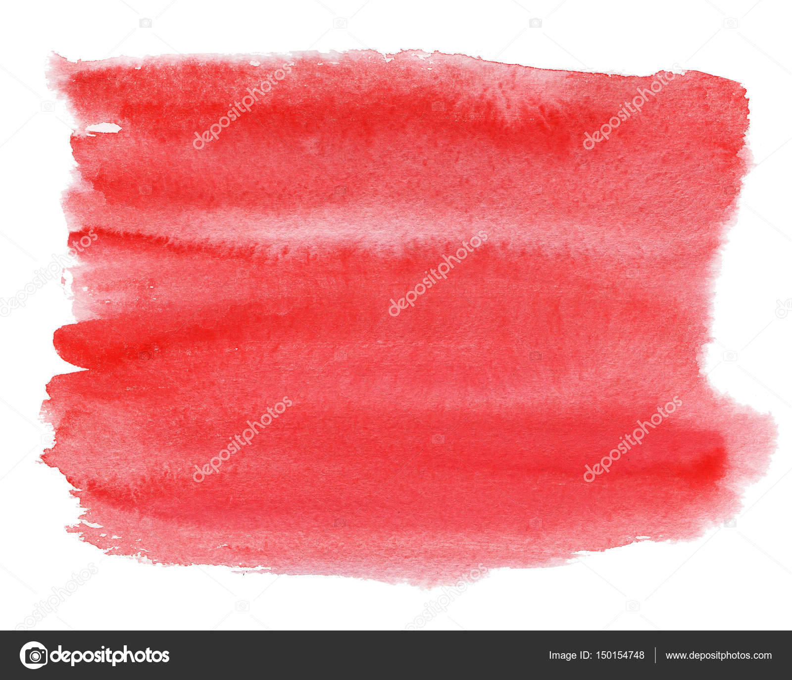 Red watercolor hand-drawn pattern background Stock Photo by ©Veris ...