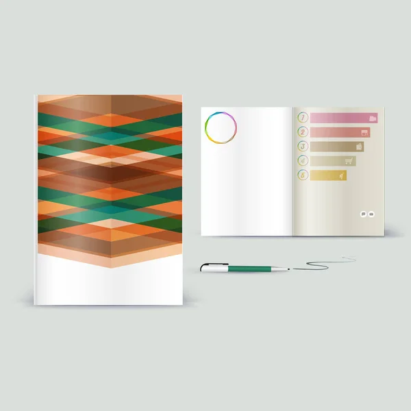 Booklet, promotion template Stock Vector Image by ©Wildrabbit #157019386