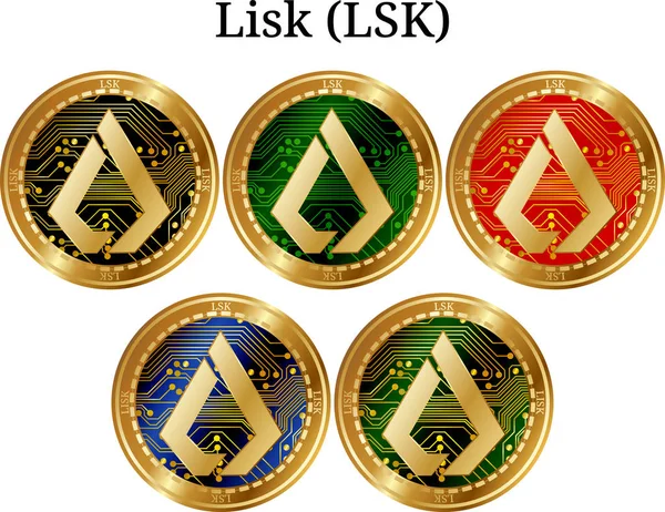 Set of physical golden coin Loki (LOKI) Stock Vector by ©titan81 197133294