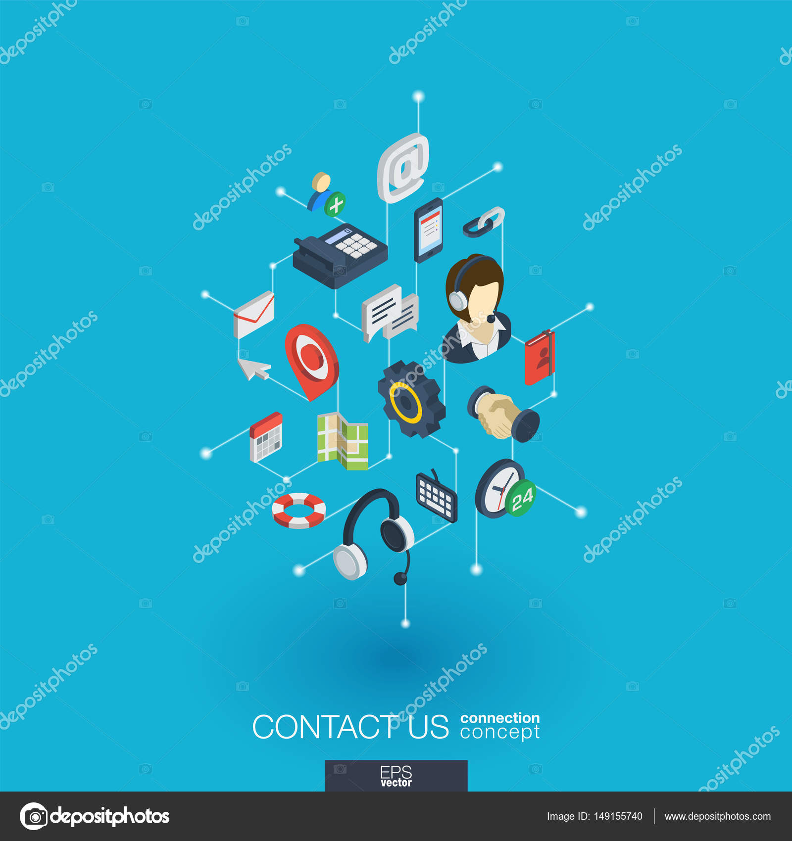 Support web icons. — Stock Vector © r.Hilch #149155740