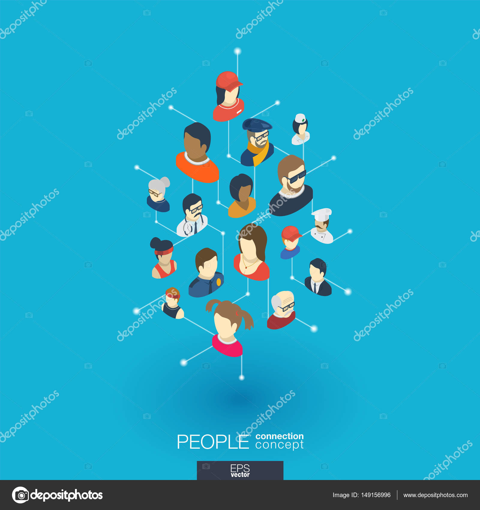 Community web icons. Stock Vector Image by ©r.Hilch #149156996