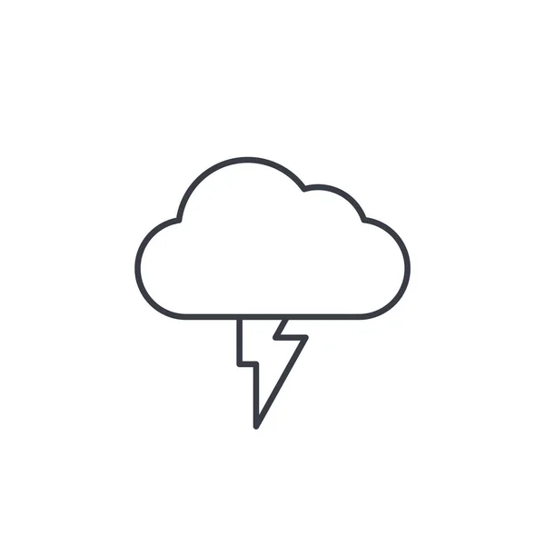 Lightning, thunder storm icon Stock Vector by ©r.Hilch 182960916