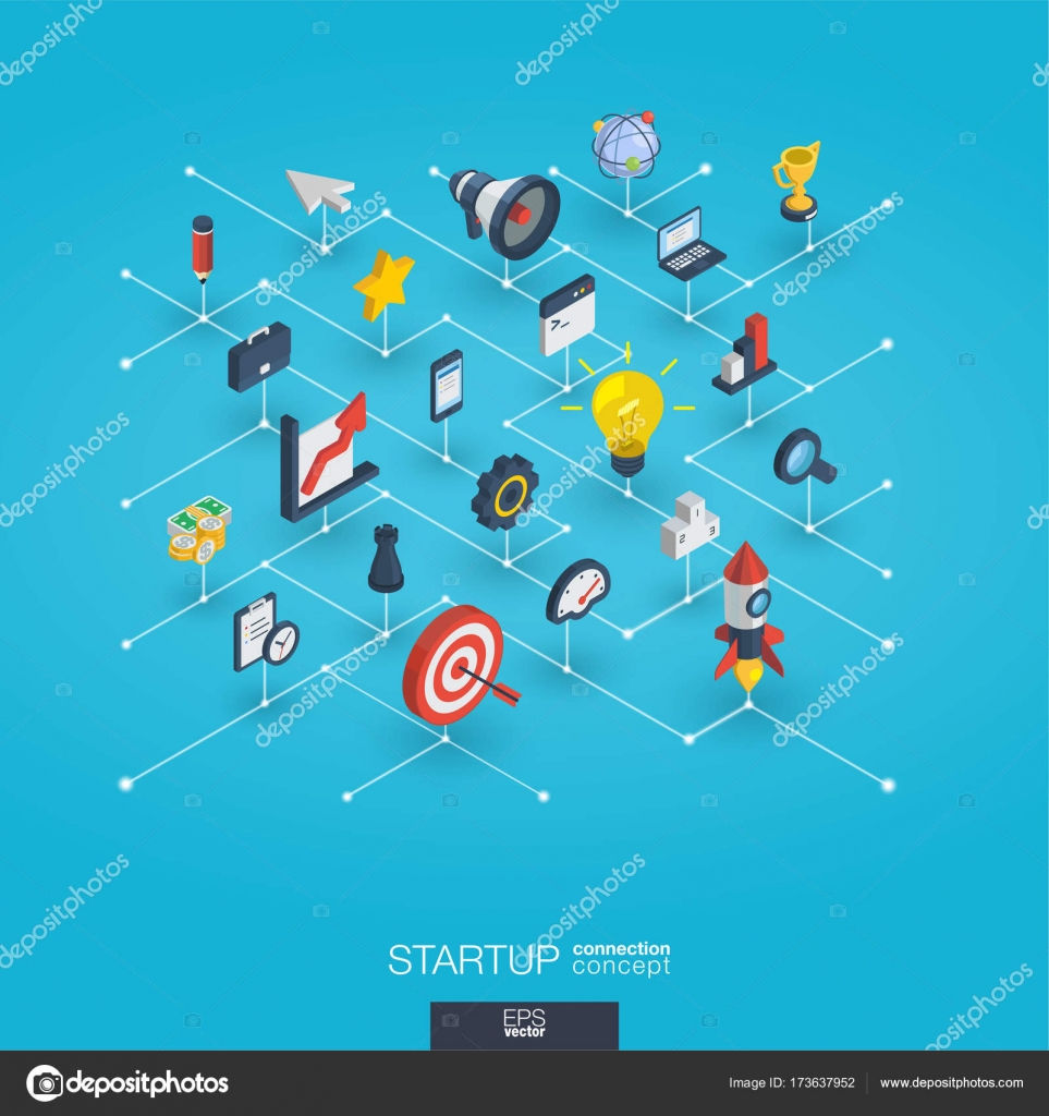 Web and App development isometric icons Stock Vector Image by ©r.Hilch ...