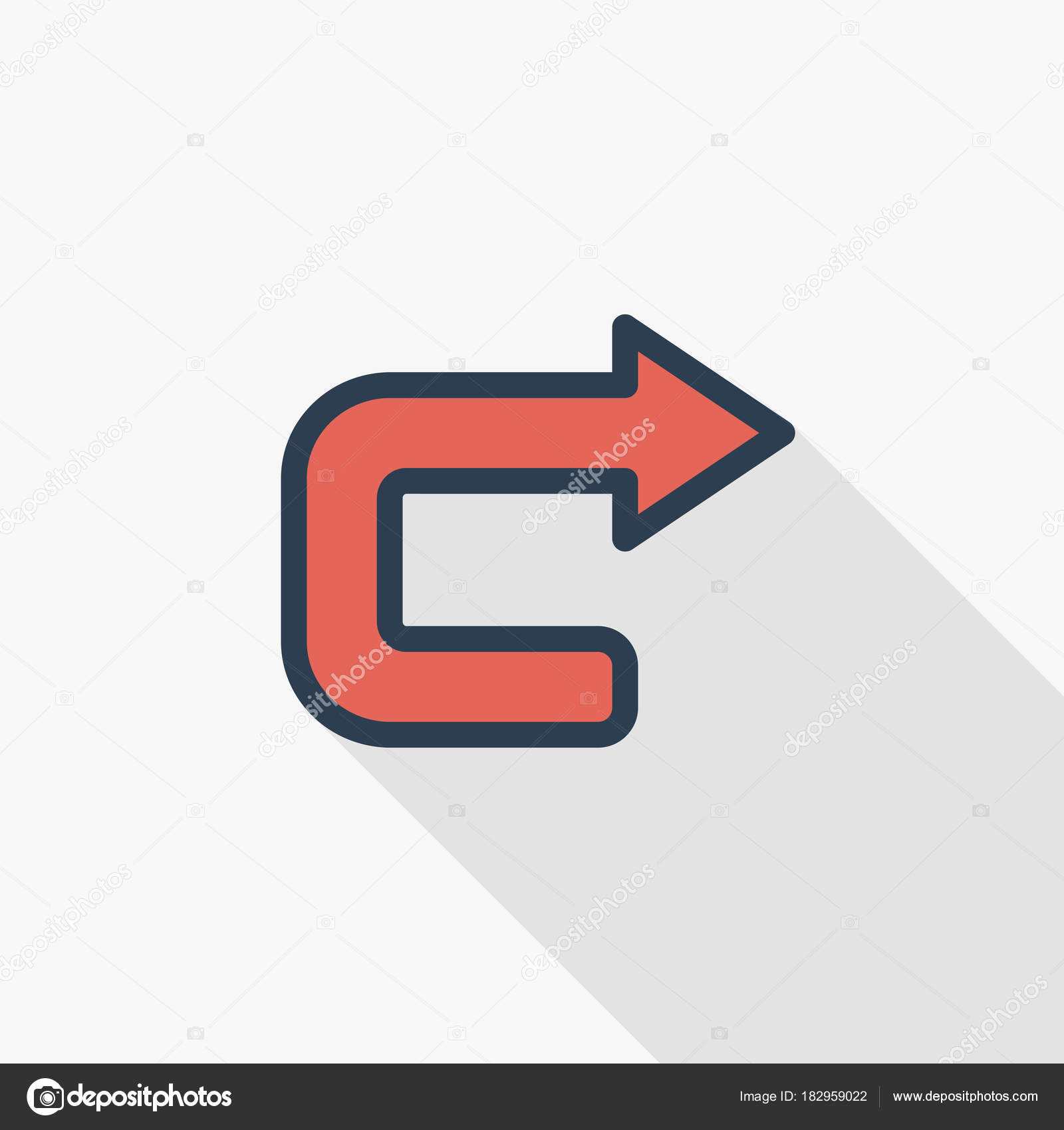 180 turn arrow icon Stock Vector by ©r.Hilch 182959022