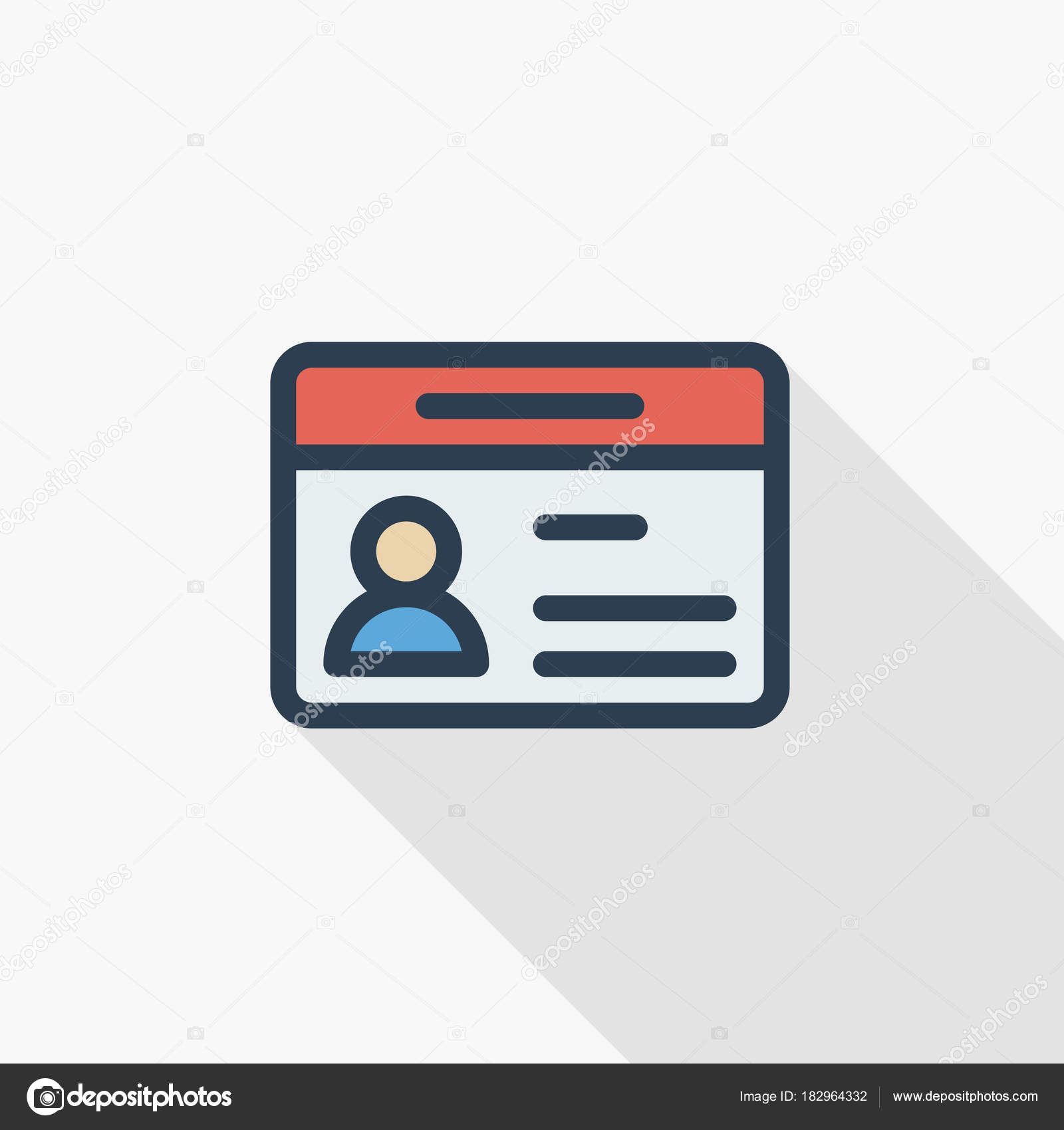 Car driver license icon Stock Vector Image by ©r.Hilch #182964332