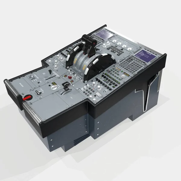 Photorealistic Highly Detailed Model Radio Panel Part Control System ...