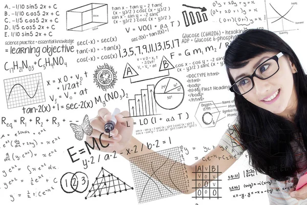 Mathematics girl study Stock Photos, Royalty Free Mathematics girl ...