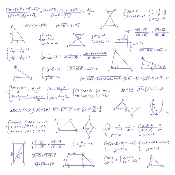 Mathematical equation Stock Vectors, Royalty Free Mathematical equation ...