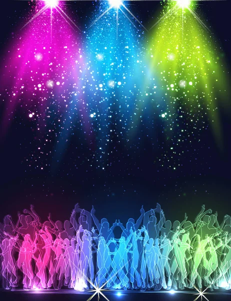 Neon party Stock Vector by ©vectorguru 7529482