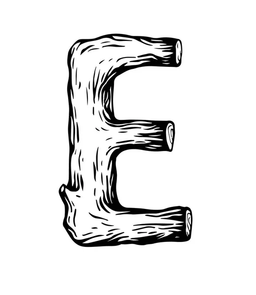 Letter e tree Vector Art Stock Images | Depositphotos