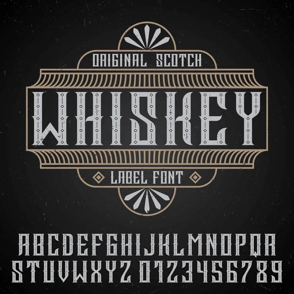 Whiskey label font Stock Photos, Royalty Free Whiskey label font Images ...