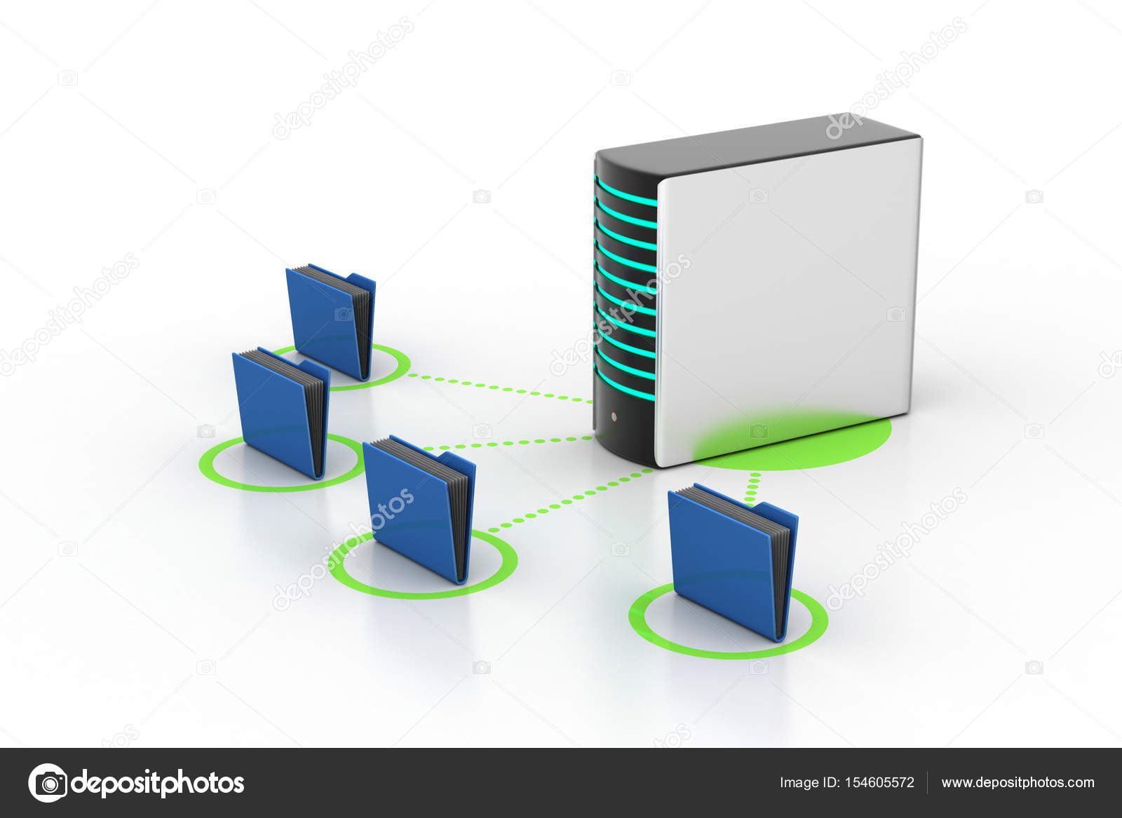 Server with file folder — Stock Photo © manojmadhu144@gmail.com #154605572